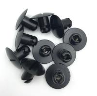 China Universal Sprint Car Aluminum Quarter Turn Dzus 7/16 x .500 with 1inch head Black Easy Installation for sale