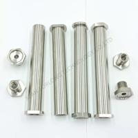 China Universal Cap 5/8-18 Sprint Car Titanium Hollow King Pin Kit for Lite Spindle 5.6 Inch Length Racing Performance for sale