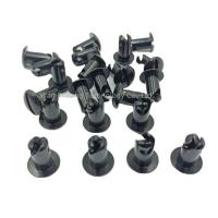 China Universal Car Fitment Steel Dome Head Quarter Turn Buttons Dzus 5/16