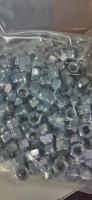 China Slivery Finish DIN Standard M7 x 32 12 PT Bolt and M7 Nylon Lock Nut for BBS Wheels in Steel Finish ZINC for sale