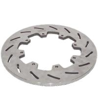 China Universal Fit Titanium Rear Position 250mm Brake Rotor Disc for Kawasaki KX 125 250 KX F 250 KLX R 450 Motorcycle Parts for sale