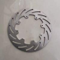 China Universal Fit Titanium Rear Position 250mm Brake Rotor Disc for Kawasaki KX 125 250 KX F 250 KLX R 450 Motorcycle Parts for sale