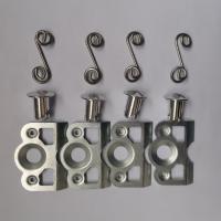 China 1-3/8 Dzus Back Plates Tabs for Universal Car Fitment 7/16 Dzus Easy to Install and Durable for sale