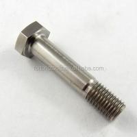 China 6AL-4V Titanium Alloy Natural Finish Hex Head Bolt 1/2