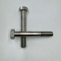 China DIN Standard GR5 Titanium Hex Head Bolt 1/2