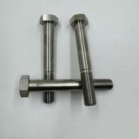 China DIN Standard GR5 Titanium Hex Head Bolt 1/2