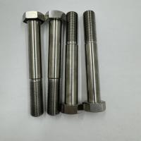 China DIN Standard GR5 Titanium Hex Head Bolt 1/2
