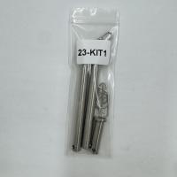 China DIN Standard GR5 Grade Titanium Pin Kit for Jacobs Ladder 3/8 x 3.71 and 1/2 x 1.3 Clips included for sale