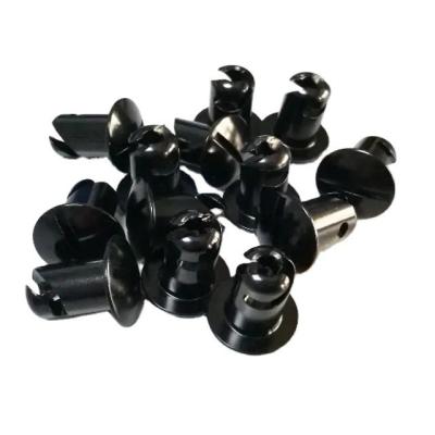 China OE NO. Customized Aluminum Quarter Turn Dzus Dome Head Buttons Black 5/16