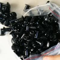 China OE NO. Customized Aluminum Quarter Turn Dzus Dome Head Buttons Black 5/16