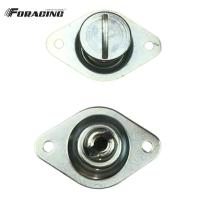 China Upgrade Your Car with Self Ejecting Dzus Button 7/16 Black .500 Aluminum Fasteners Quarter Turn OEM Accepted and Durable for sale