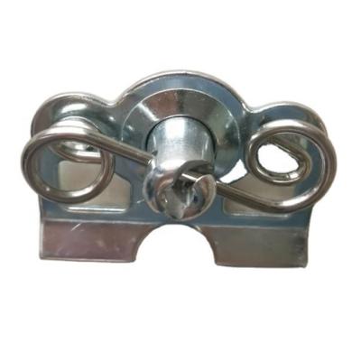 China Universal Sprintcar Wingless Weld On Dzus Size Lightweight Spring Back Plate 1-3/8