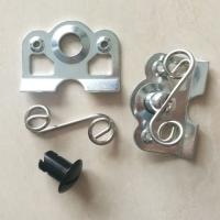 China Universal Sprintcar Wingless Weld On Dzus Size Lightweight Spring Back Plate 1-3/8