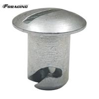 China Universal Dzus Dome Head Buttons Silvery 7/16