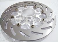 China 250MM Rear Brake Rotor Disc for KX 125 250 KX F 250 KLX R 450 Motorcycle Parts Replacement Titanium Material and Durable for sale