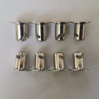 China Replace/Repair Dzus Fasteners 7/16*.500 Flush Head Aluminum 1/4 Quarter Turn Button Panel Fastener Sprint Car Compatible for sale