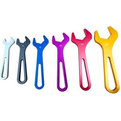 China 6-Piece AN Spanner Aluminum Billet Racing Tool Set for Sprint Cars AN4-AN16 Universal Year and Performance for sale
