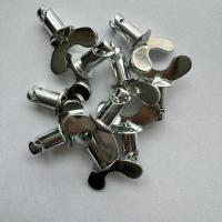 China Steel Dzus Dome Butterfly Head Buttons Silvery 5/16