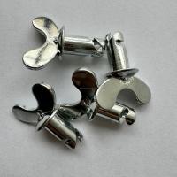 China Steel Dzus Dome Butterfly Head Buttons Silvery 5/16