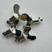 China Steel Dzus Dome Butterfly Head Buttons Silvery 5/16