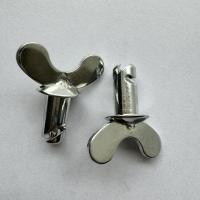 China Replace/Repair Purpose OEM Accepted Dzus Dome Butterfly Head Buttons with Handle Silvery 7/16