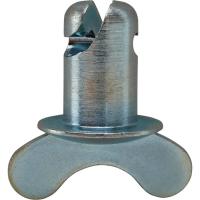 China Replace/Repair Purpose Steel Sprint Car Dzus Butterfly Head Buttons with Handle Universal Fitment in Silver 5/16