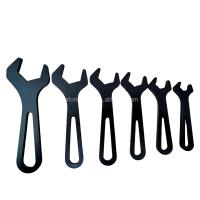 China Universal Car AN Fitting Wrench Kit AN4-An16 Black Racing CNC Parts with Aluminum Construction Sprint Car Tool Sets 6PCS for sale