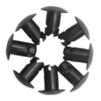 China Universal Car Fitment Black Aluminium Quarter Turn Dzus Stud Fastener 7/16