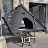 China Outdoor Waterproof Pop Up Hard Shell Tent Hard Cover Roof Tent For Van Jeep SUV for sale