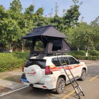 China Outdoor Camping Waterproof Car Rooftop Tent Aluminum With LED Lights for sale