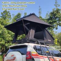 China Clamshell Aluminum Roof Top Car Tent For SUV Pickup 210*132*150cm for sale
