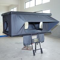 China Durable Quick Open Folding Rooftop Tent Free Ladder For SUV Offroad for sale