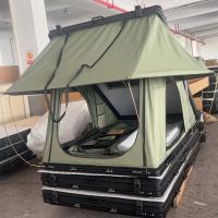 China 2-3 Person Aluminum Hardtop Car Rooftop Tent With 320G Polyester Cotton for sale