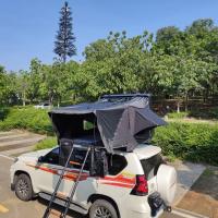 China Waterproof Aluminum Clamshell Roof Top Tent With Quick Automatic Opening for sale