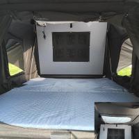China Hard Shell Aluminum Side Open Roof Top Tent 4 Season Sunproof Customazible for sale