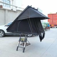 China Clamshell Black Auto Roof Top Tent Suv Rooftop Camper With 320G Oxford Cloth for sale