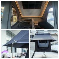 China Clamshell Black Auto Roof Top Tent Suv Rooftop Camper With 320G Oxford Cloth for sale