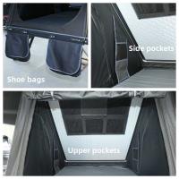 China Outdoor Pop Up Car Rooftop Tent Hard Shell Car Tent 2.3m Telescopic Aluminum Ladder Included for sale