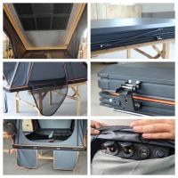 China 4x4 Black Truck Camping Car Roof Tent 210*132*150cm Open Size for sale