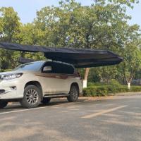 China Weather Resistant 270 Degree Awning Side Open Awning With Led OEM for sale