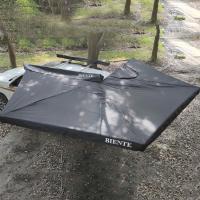 China Overland LTE Alu Cab 270 Degree Awning With Black Khaki Customized Color for sale
