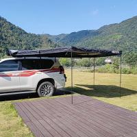 China Overland LTE Alu Cab 270 Degree Awning With Black Khaki Customized Color for sale