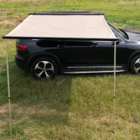 China Retractable SUV Vehicle Side Awning Car Side Roof Awning With Oxford Fabric for sale