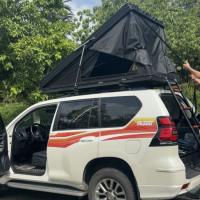 China RTT Durable XL Roof Top Tent Hard Sided Rooftop Camper 2-3 Person for sale