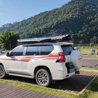 China UV Resistant Foldable 270 Degree Awning With Walls 270 Degree 4wd Awning for sale