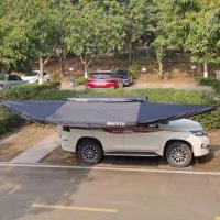 China 5-6 People Free Standing 180 Degree Car Awning For Outdoor Camping for sale