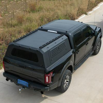 China 4X4 Aluminium Canopy Pickupk Truck Hardtop Canopy for F150 Ranger Tacoma Tundra Ram for sale