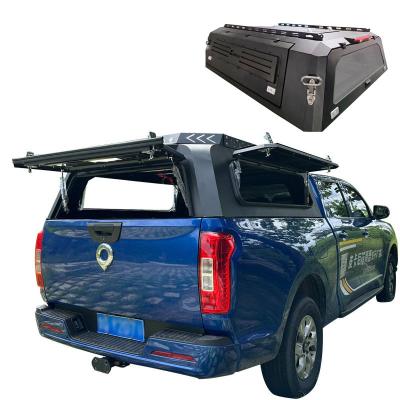 China High-Quality 4x4 Truck Camping Ute Aluminum Truck Bed Topper for Hilux Tacoma Dodge Ram Canopy for sale