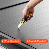 China Manual Pickup Truck Bed Aluminum Hard Retractable Tonneau Cover for Ford for sale