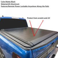 China Matte Black Pickup Bed Covers Electric Power Retractable Truck Bed Tonneau Cover For Dodge Ram for sale